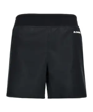 Jil Sander Logo Shorts For Women