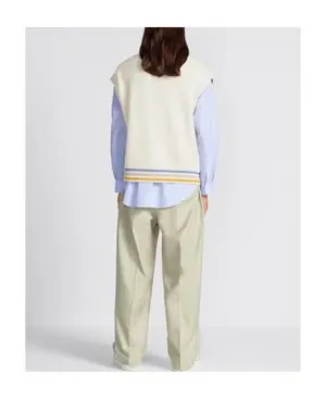 Dior High Waist Straight Leg Trousers