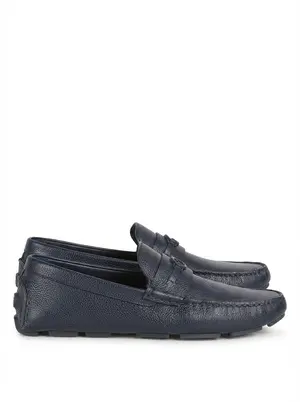 Gucci Double G Driver Loafers - Blue