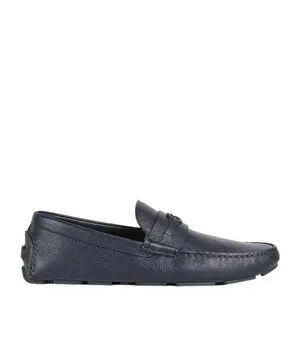 Gucci Double G Driver Loafers - Blue