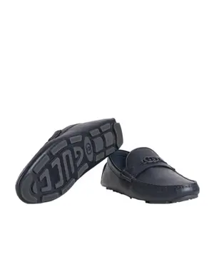 Gucci Double G Driver Loafers - Blue