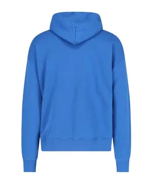 Off-White Big Bookish Skate Drawstring Hoodie - Blue