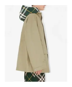 Burberry High-neck Jacket With Equestrian Knight Embroidery