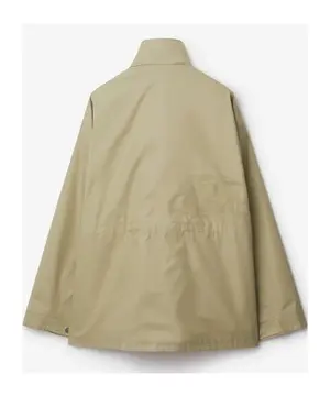 Burberry High-neck Jacket With Equestrian Knight Embroidery
