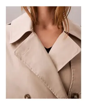 Calvin Klein Belted Trench Jacket