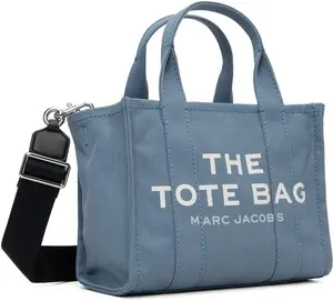 Marc Jacobs Logo Print Tote Bag - Blue