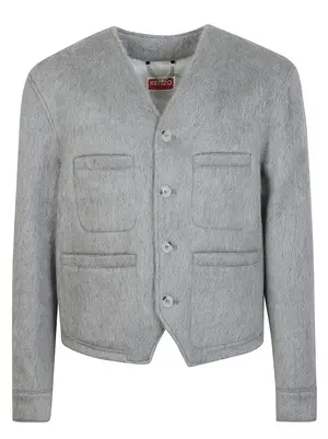 Kenzo Button Detailed Cardigans For Men