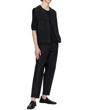 LEMAIRE Crewneck Short-sleeved T-shirt
