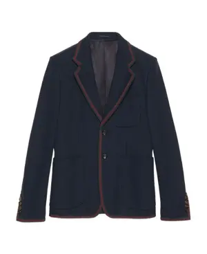 Gucci Single Breasted Jackets For Men