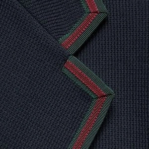 Gucci Web Detailed Jersey Jacket - Black