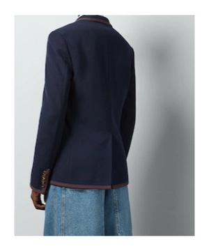Gucci Web Detailed Jersey Jacket - Black