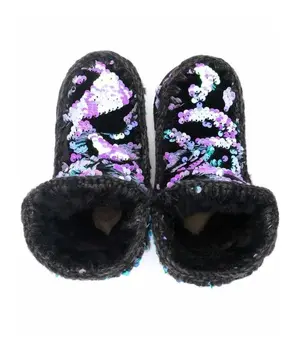 Mou Eskimo Sequin Sheepskin Boots