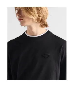 Prada Double-layered Long-sleeved T-shirt