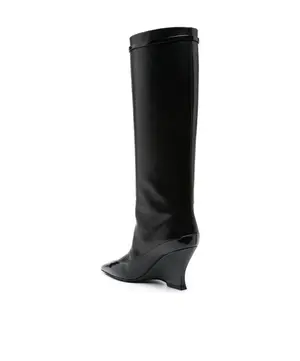 Givenchy Raven Pointed-toe Boots - Black