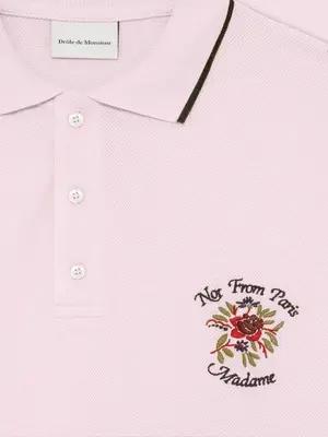 Drole De Monsieur Short-sleeved Polo Shirt