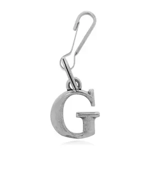 Balenciaga G Chain Keychain - Silver