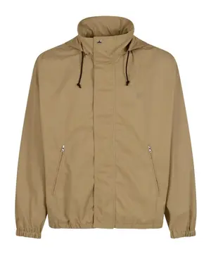 Celine Long Sleeve Casual Jacket With Drawstring And Zippered Pockets