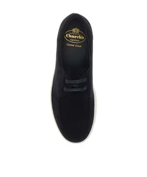 Church's Round Toe Lace-up Sneakers - Black