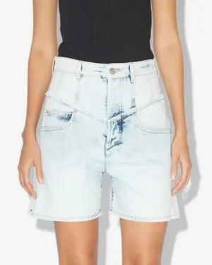 Isabel Marant Étoile High-waisted Denim Shorts