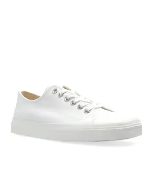 Moschino Square-toe Low-top Sneakers - White