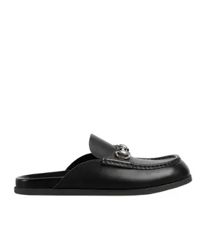 Gucci Slip-on Mules With Horsebit Buckle