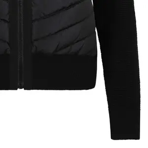 Canada Goose Hybridge Panelled High-neck Jacket - Black