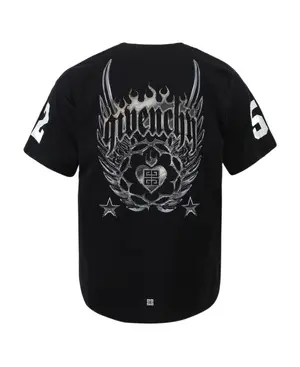 Givenchy 4g Emblem Printed Crewneck T-shirt