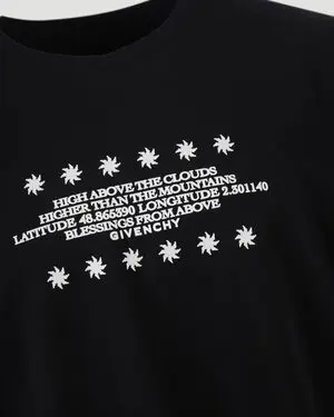 Givenchy 4g Emblem Printed Crewneck T-shirt