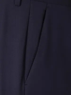 Paul Smith Tailored Wool Suit Pants - Black