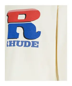 Rhude Crewneck Logo Print Sweatshirt