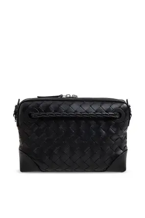 Bottega Veneta Knot Detail Intrecciato Messenger Bag