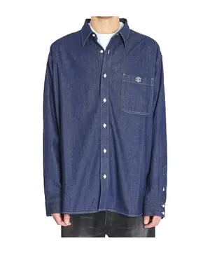 Celine Long-sleeved Denim Shirt