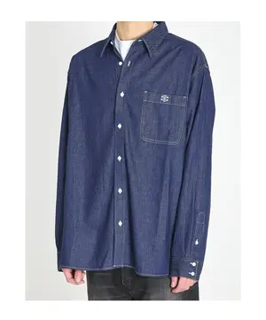 Celine Long-sleeved Denim Shirt
