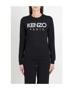 Kenzo Logo Decal Crewneck Sweater