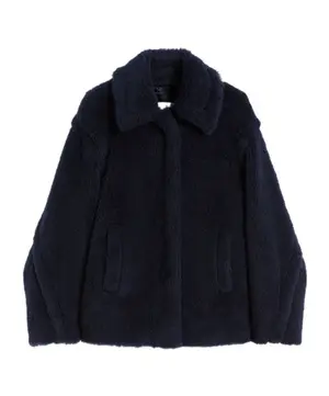 Max Mara Fuggito Collared Jacket - Black