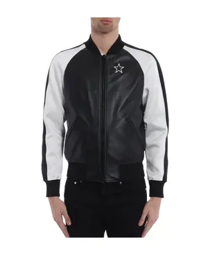Givenchy Embroidered Star Pilot Jacket