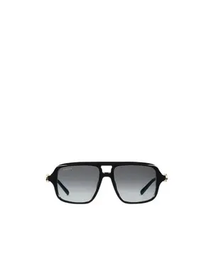 Gucci Navigator Frame Sunglasses - Black