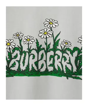 Burberry Logo Printed Crewneck T-shirt - Winter