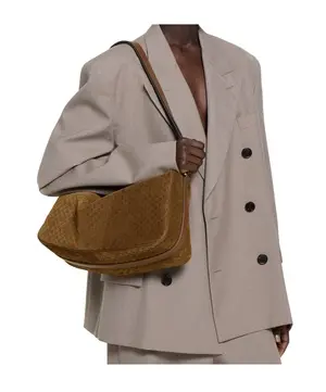 Gucci Half Horsebit Large Shoulder Bag - Brown