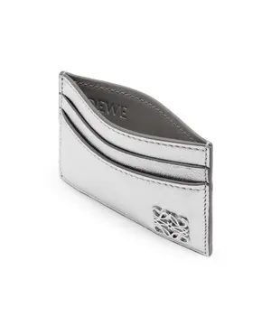 Loewe Puffer Anagram Cardholder - Silver