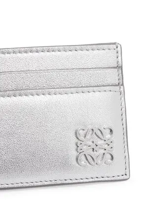 Loewe Puffer Anagram Cardholder - Silver
