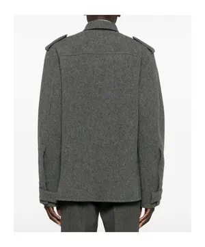 JIL SANDER Textured Zipped Shirt