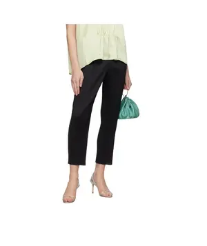 PLEATS PLEASE BY ISSEY MIYAKE Elastic Waist Pleated Casual Trousers