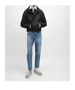 Celine Windbreaker In Nylon Twill