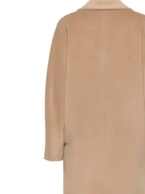 Max Mara Double-breasted Belted Coat - Camel