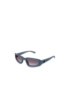 Gucci Rectangle Frame Sunglasses - Grey