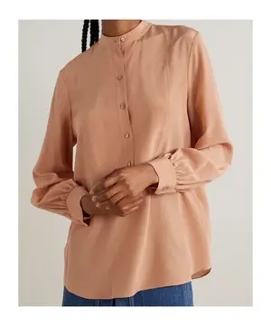 Chloé Long Sleeve Shirt With Pleated Details