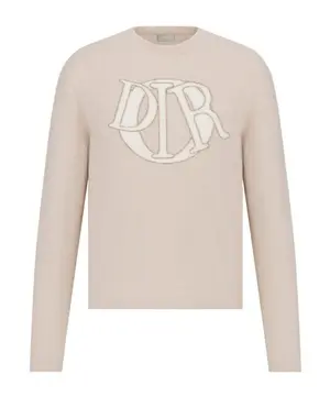 Dior Cd" Logo Knit Sweater - No