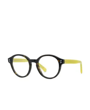 Stella McCartney Tortoiseshell Round Frame Eyeglasses