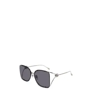 Gucci Oversized Sunglasses - Silver